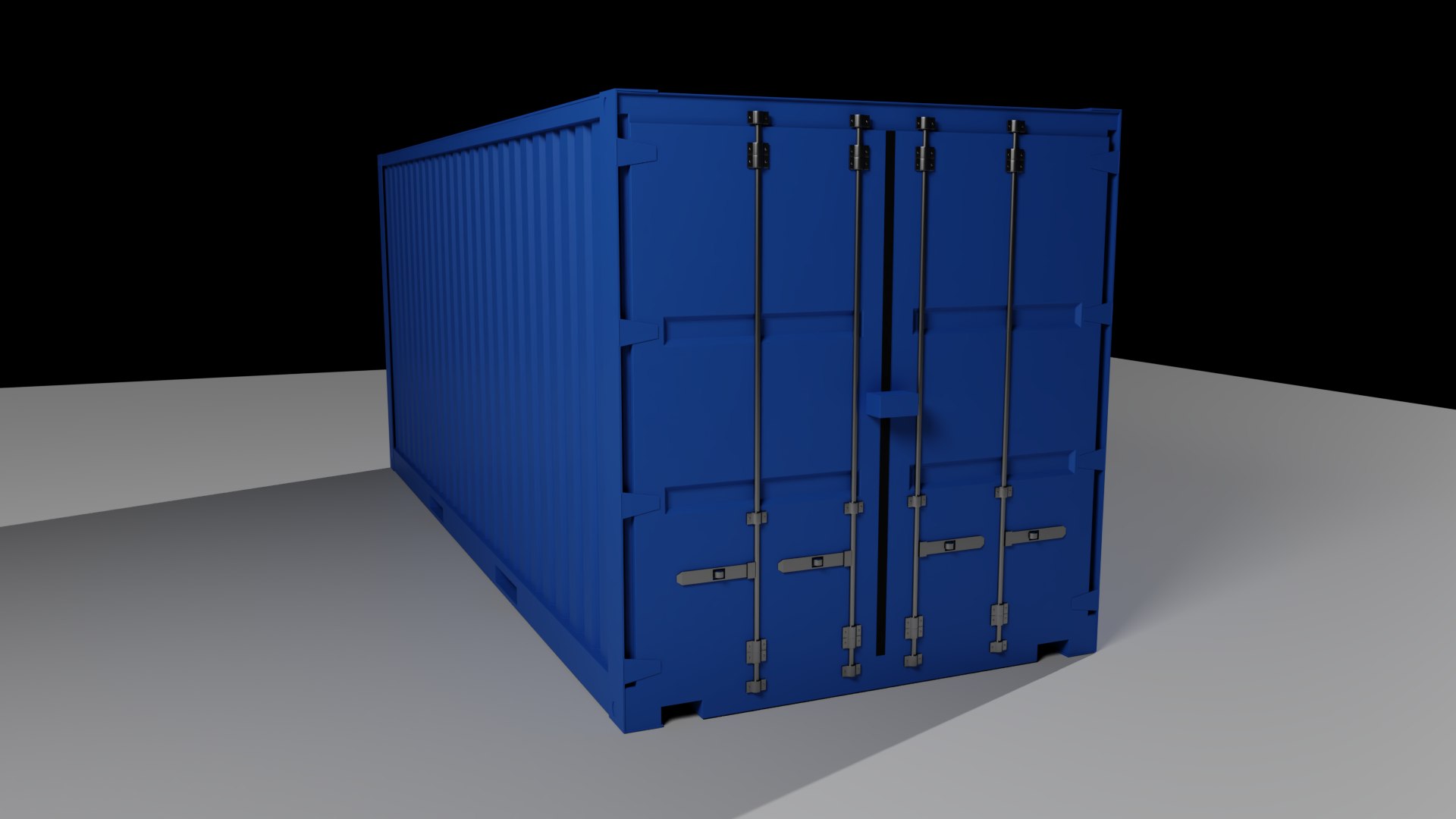 Shipping 20 Cargo Container 3D Model - TurboSquid 1436922