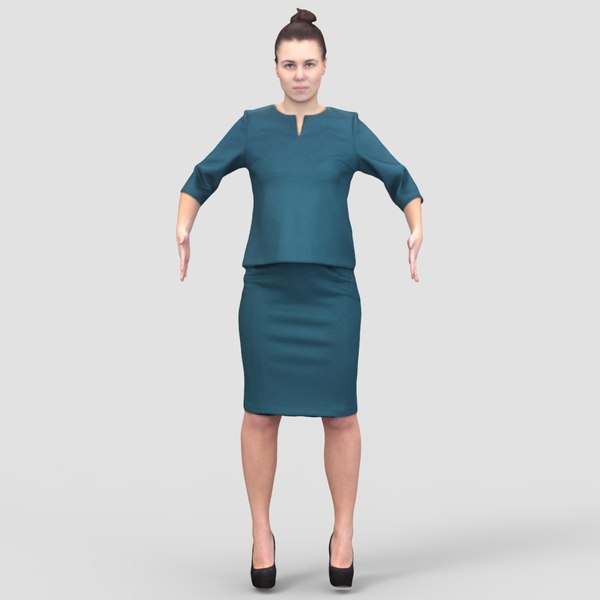 3d realistic human model