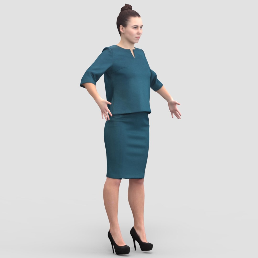 3d Realistic Human Model
