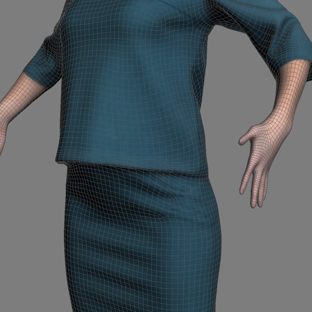 3d Realistic Human Model