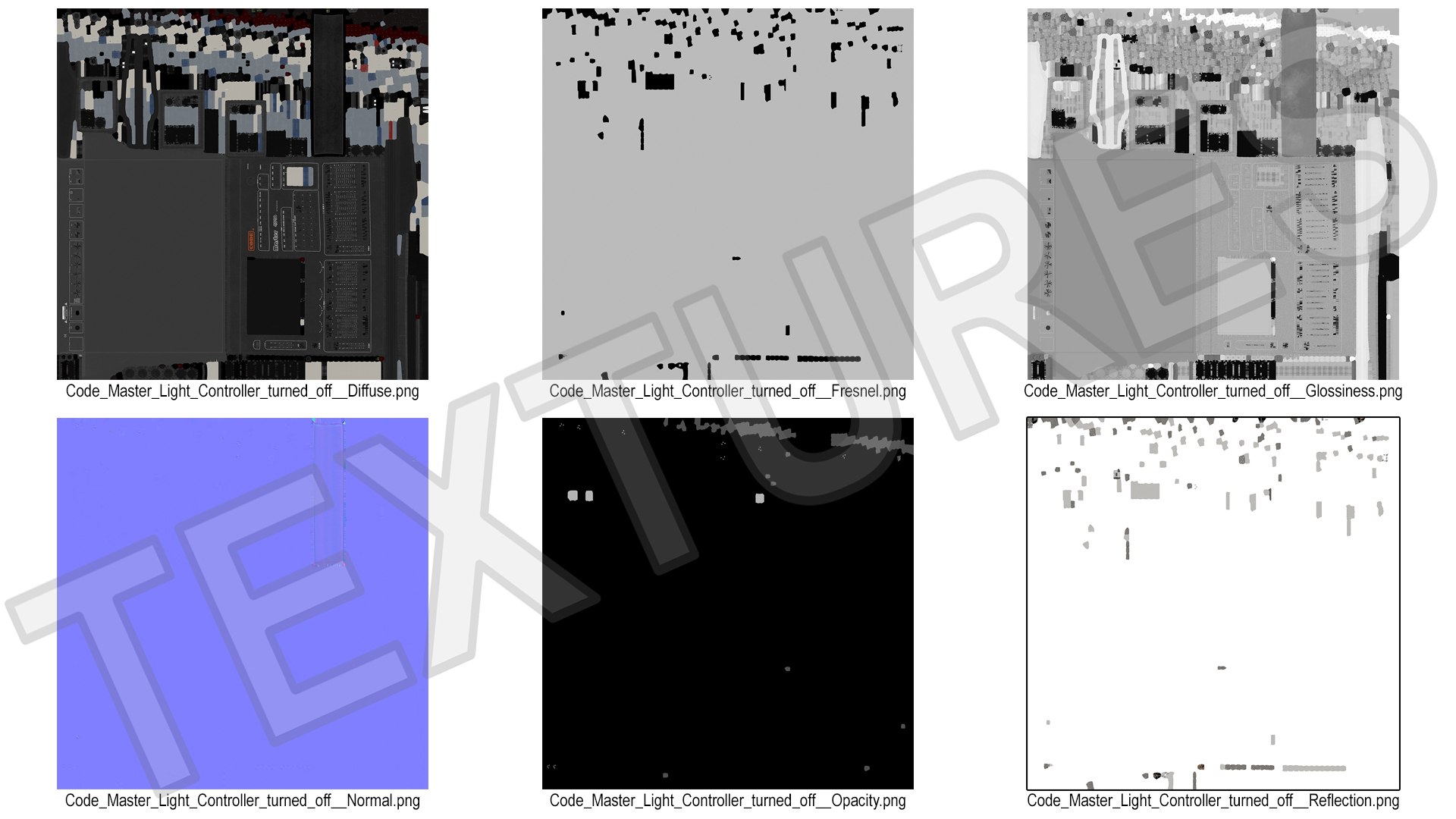 Code Master Light Controller Turned Off 3D Model - TurboSquid 2203316