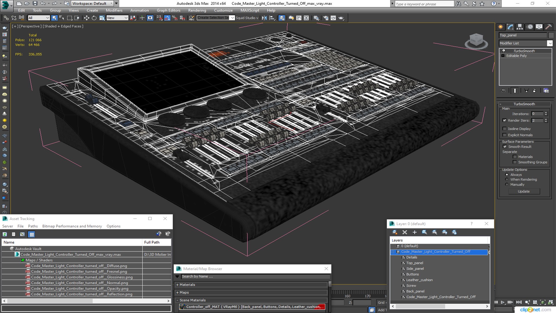 Code Master Light Controller Turned Off 3D Model - TurboSquid 2203316
