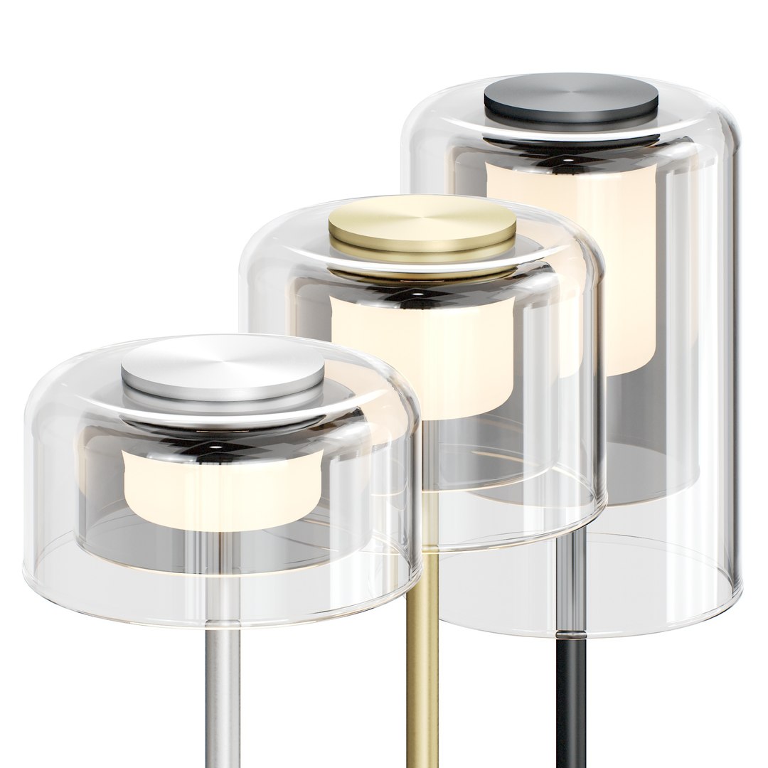 Voltra Hemera Table Lamp Set 3D - TurboSquid 2180922