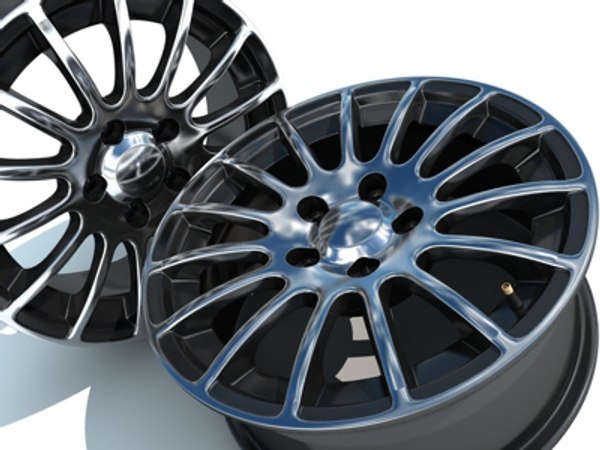 cinema4d 15 spoke alloy wheel