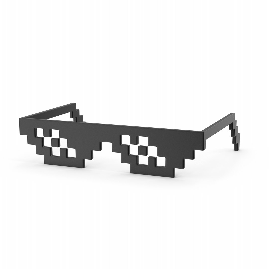 3D Meme Glasses - TurboSquid 2180619
