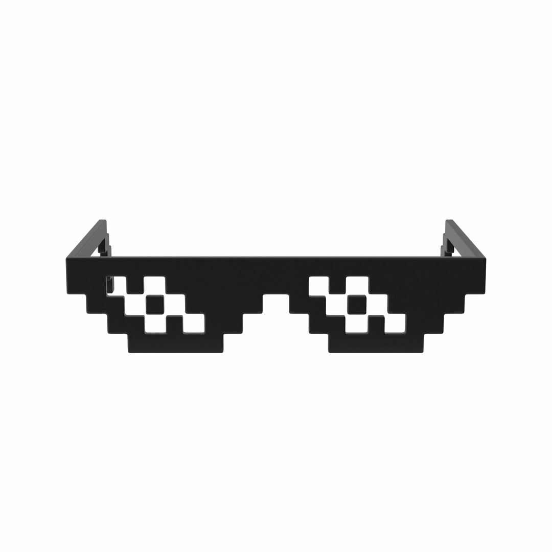 3d Meme Glasses Turbosquid 2180619