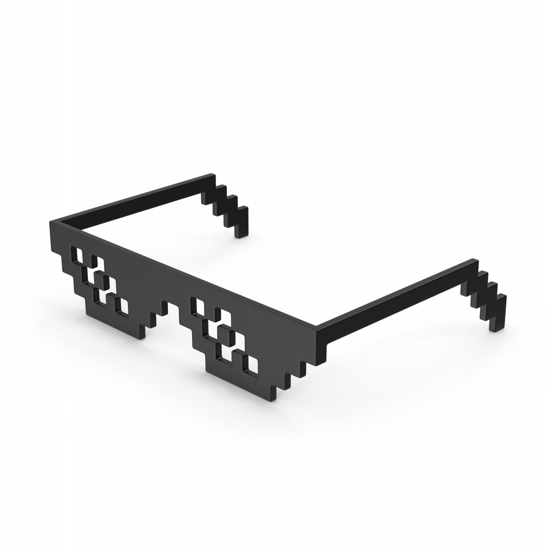 3d Meme Glasses Turbosquid 2180619