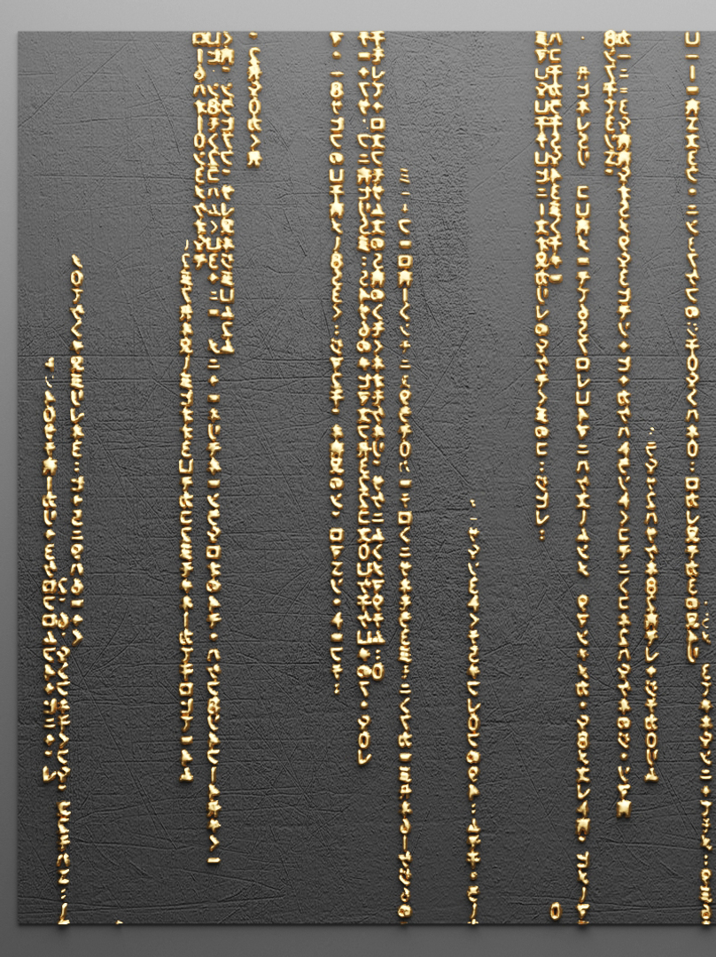 3d panel painting matrix