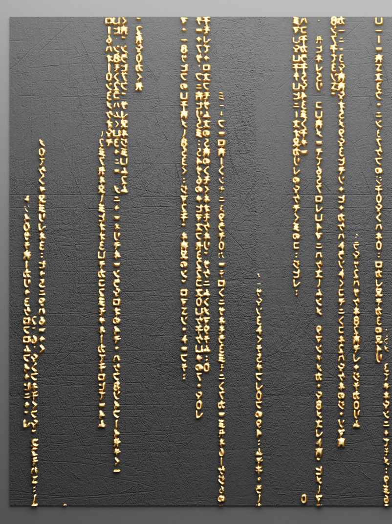 3d panel painting matrix