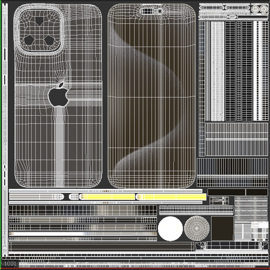 Apple IPhone 15 Pro Black Titanium 3D Model - TurboSquid 2131772