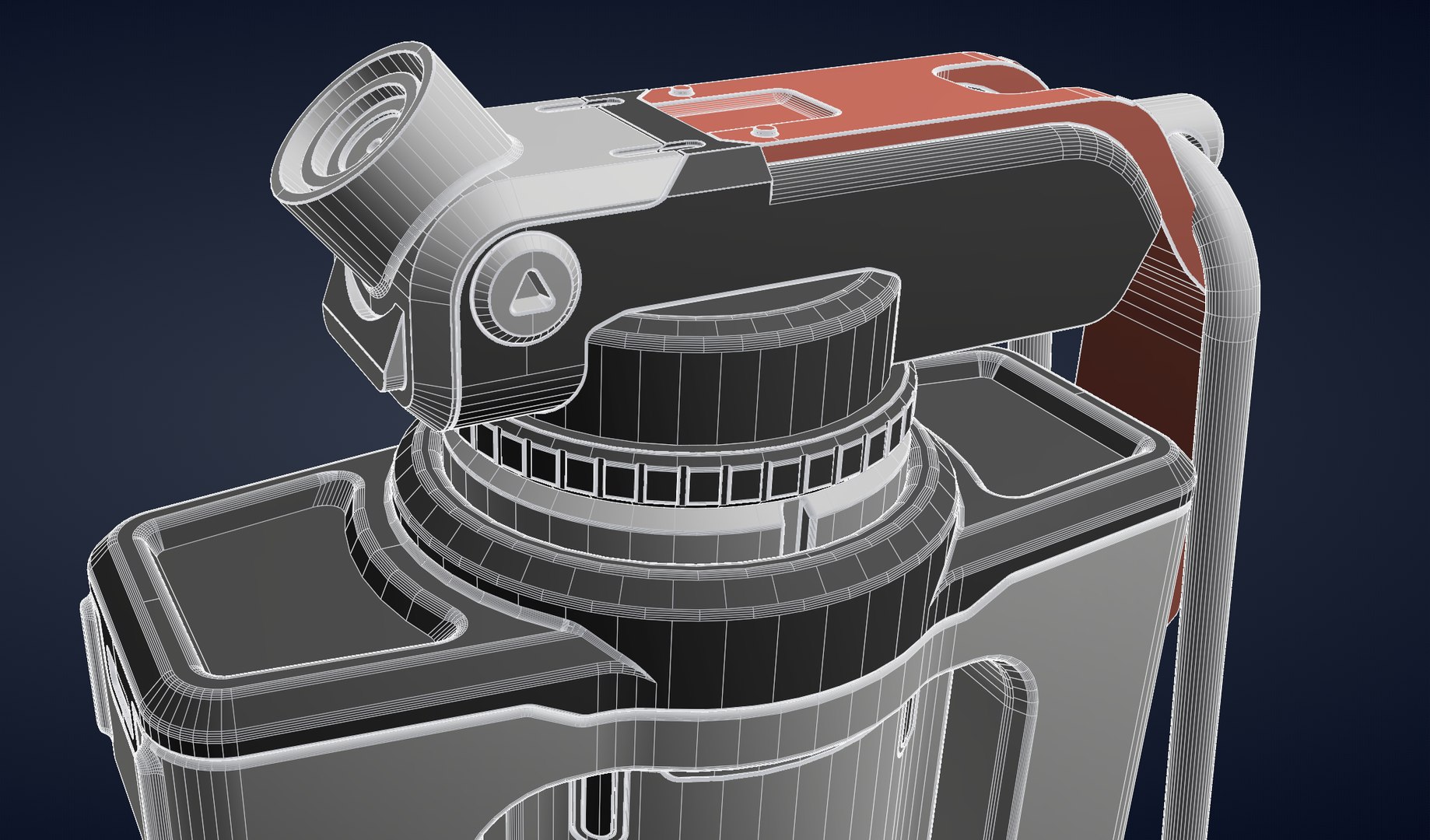 Sci-Fi Gas Grenade Concept 3D Model - TurboSquid 2070034