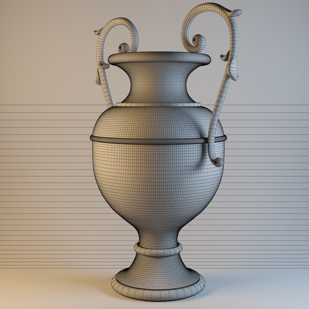 Vase Classical 3d Model