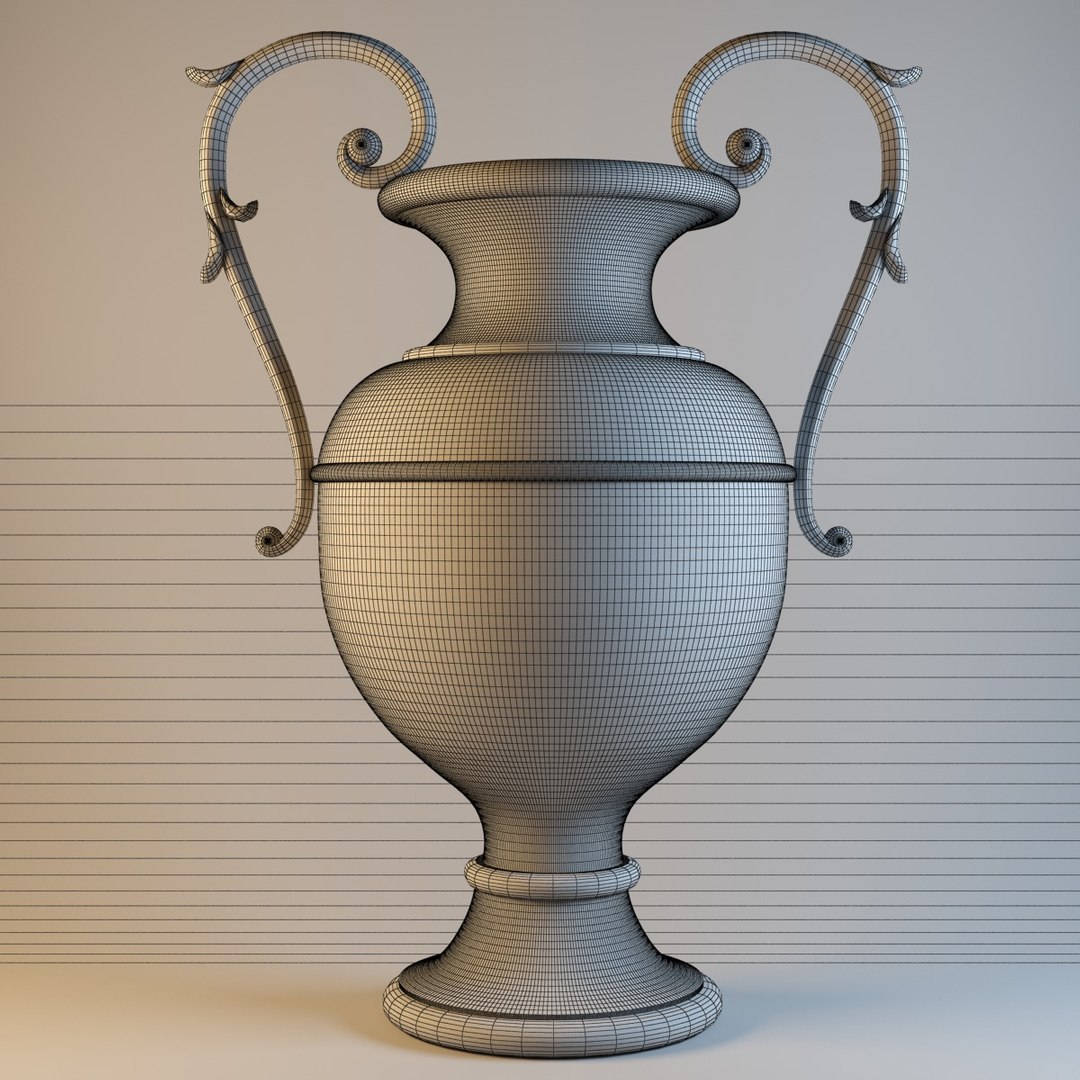 Vase Classical 3d Model