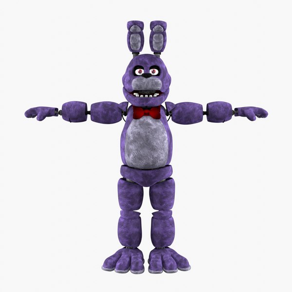 modelo 3d FNAF1 Bonnie - TurboSquid 2363436