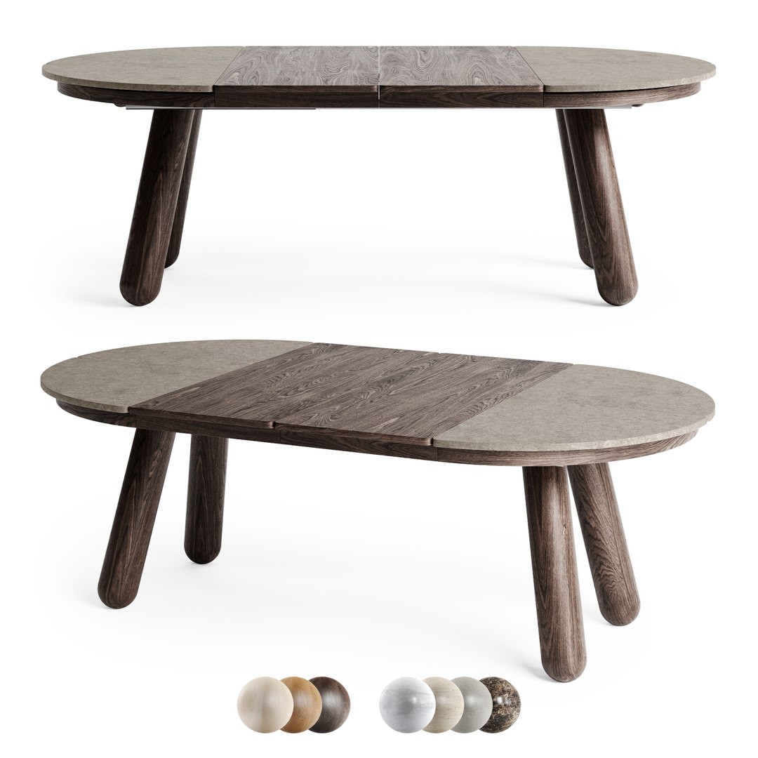 Bolia Dining Table Balance 3D - TurboSquid 2148632