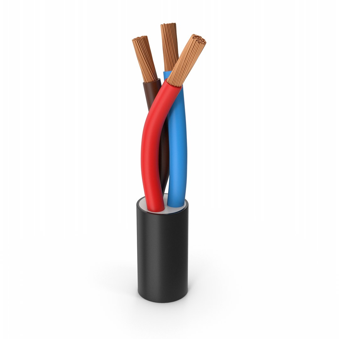 Electrical Cable 3D Model - TurboSquid 2147845
