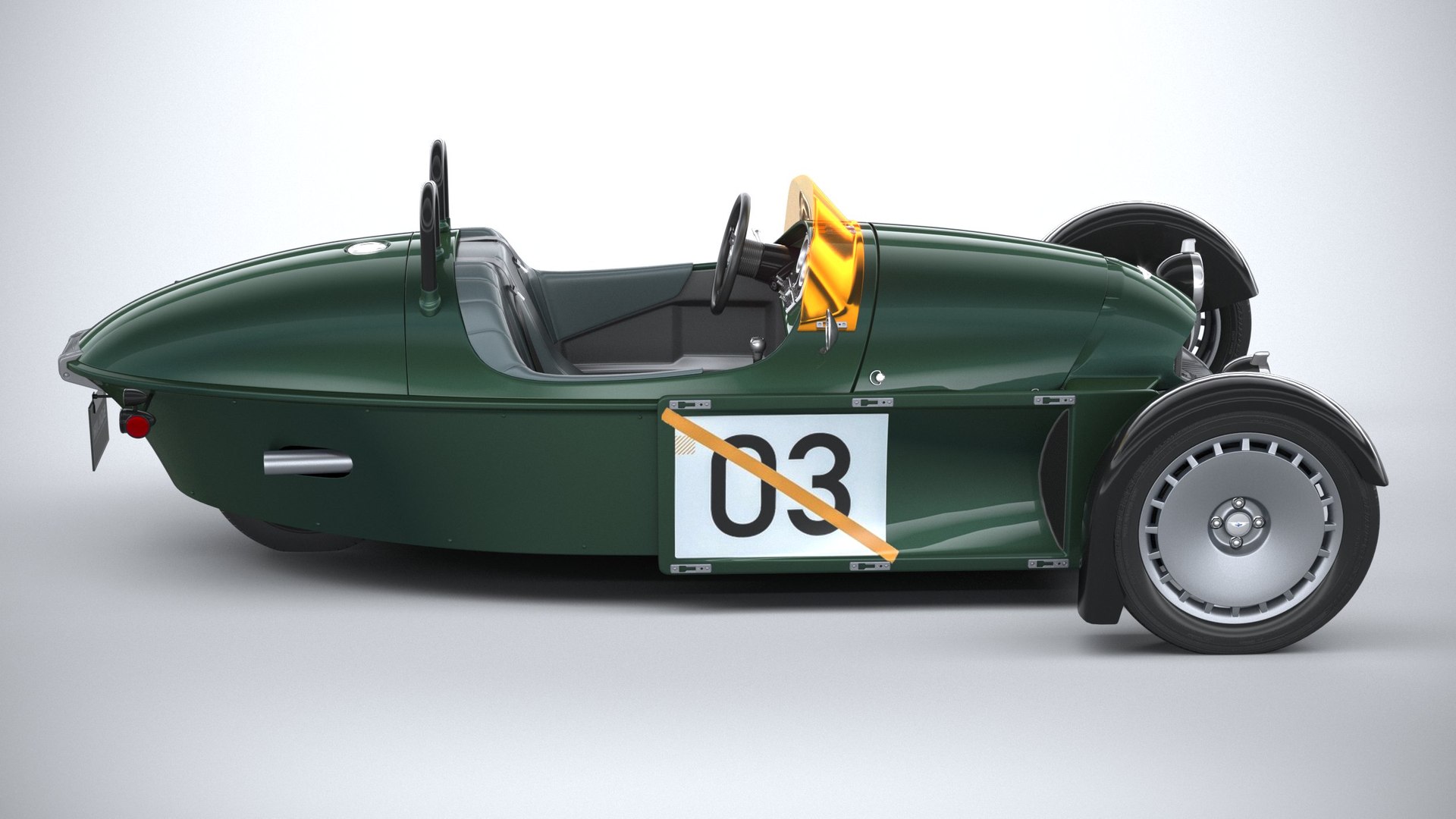 3D Morgan Super3 2023 - TurboSquid 1891086