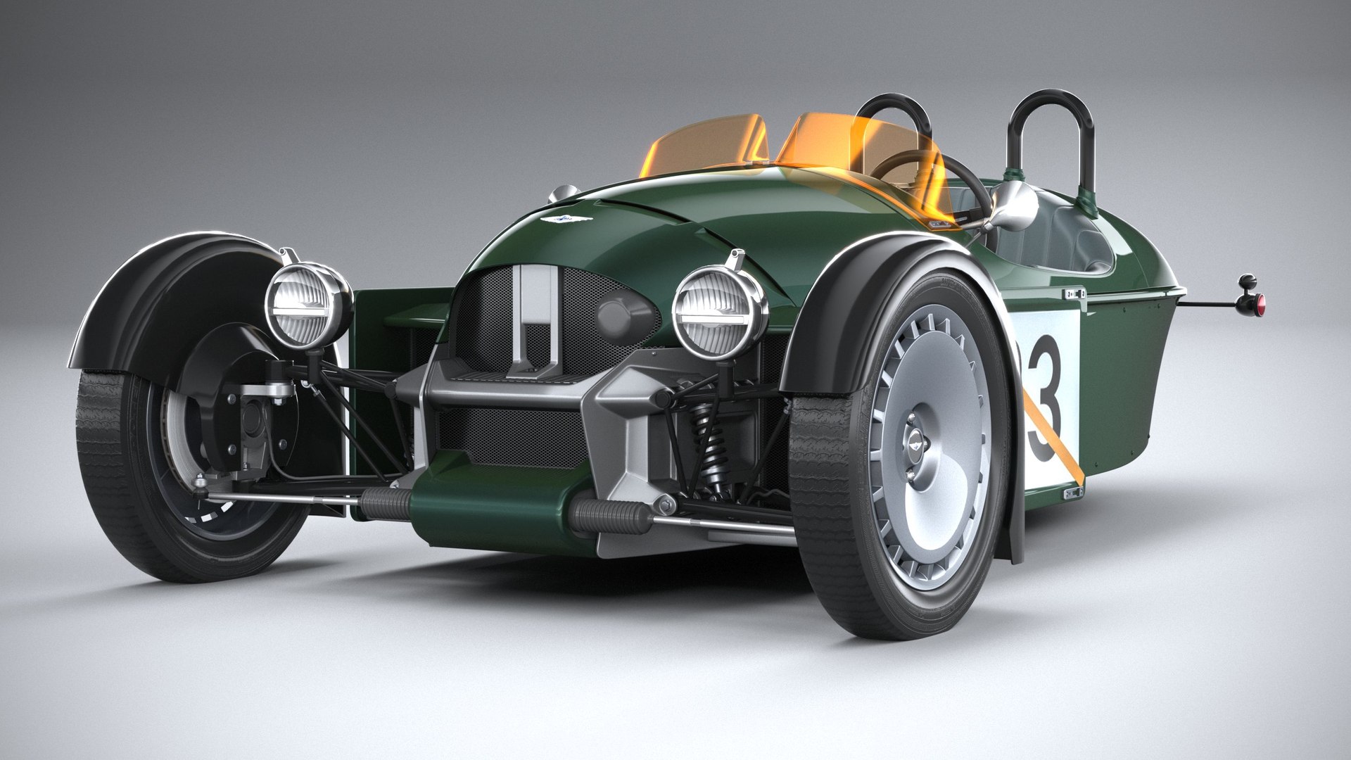 3D Morgan Super3 2023 - TurboSquid 1891086