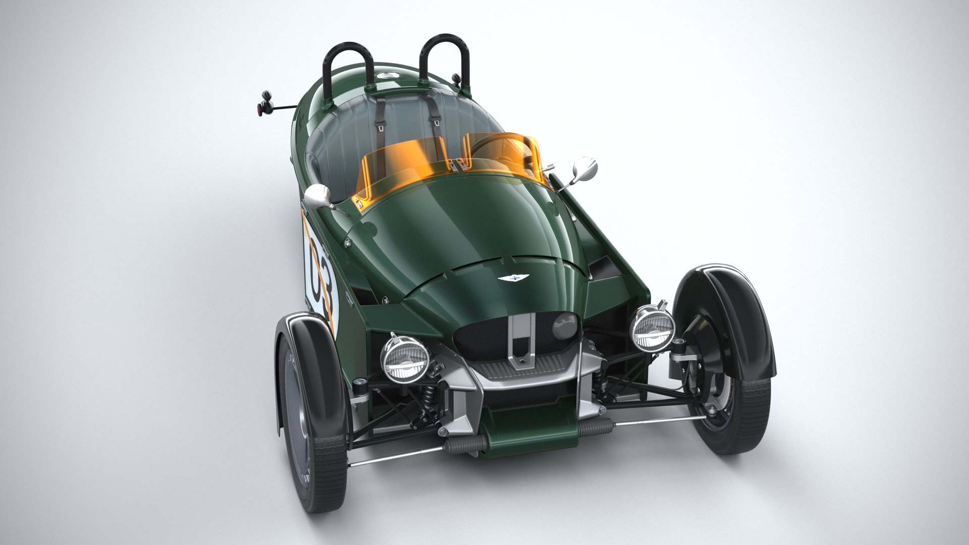 3D Morgan Super3 2023 - TurboSquid 1891086