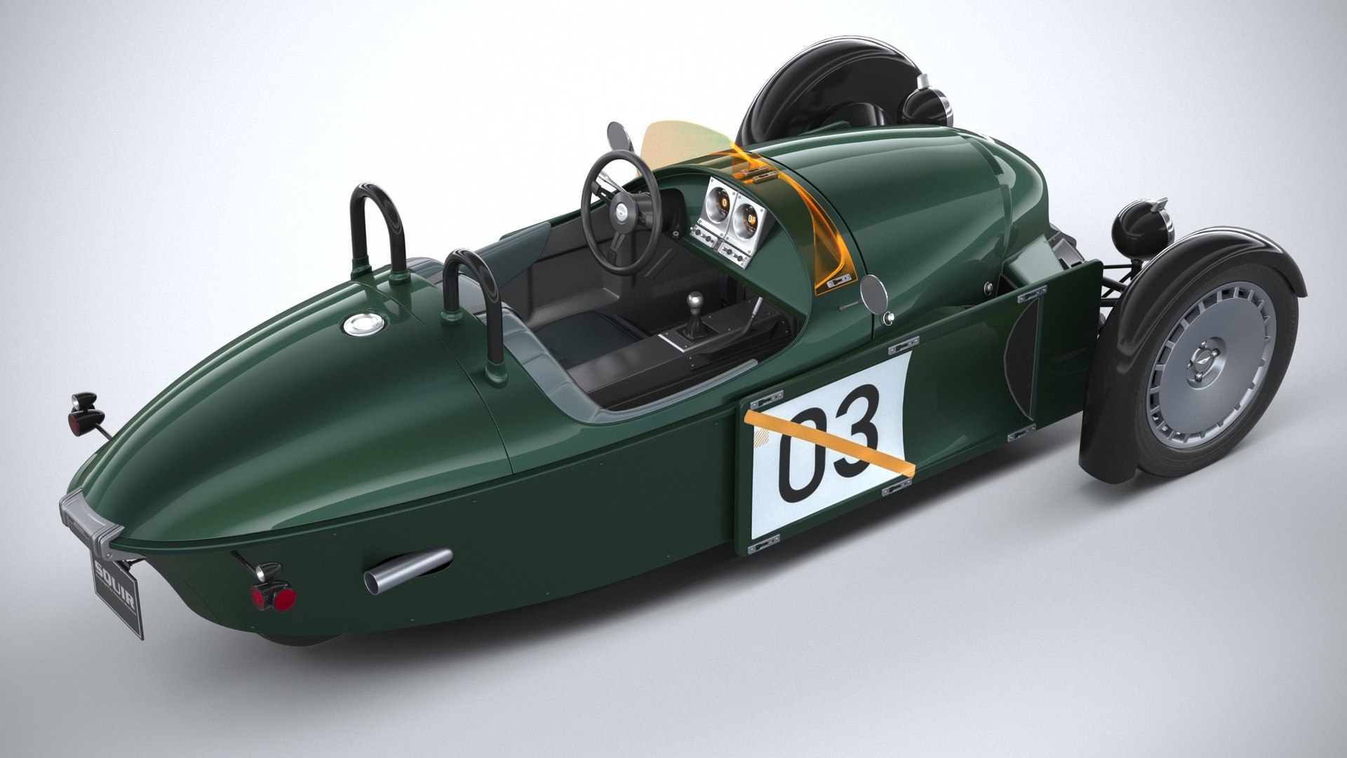 3D Morgan Super3 2023 - TurboSquid 1891086