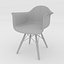 3d Model Chair Eames Daw