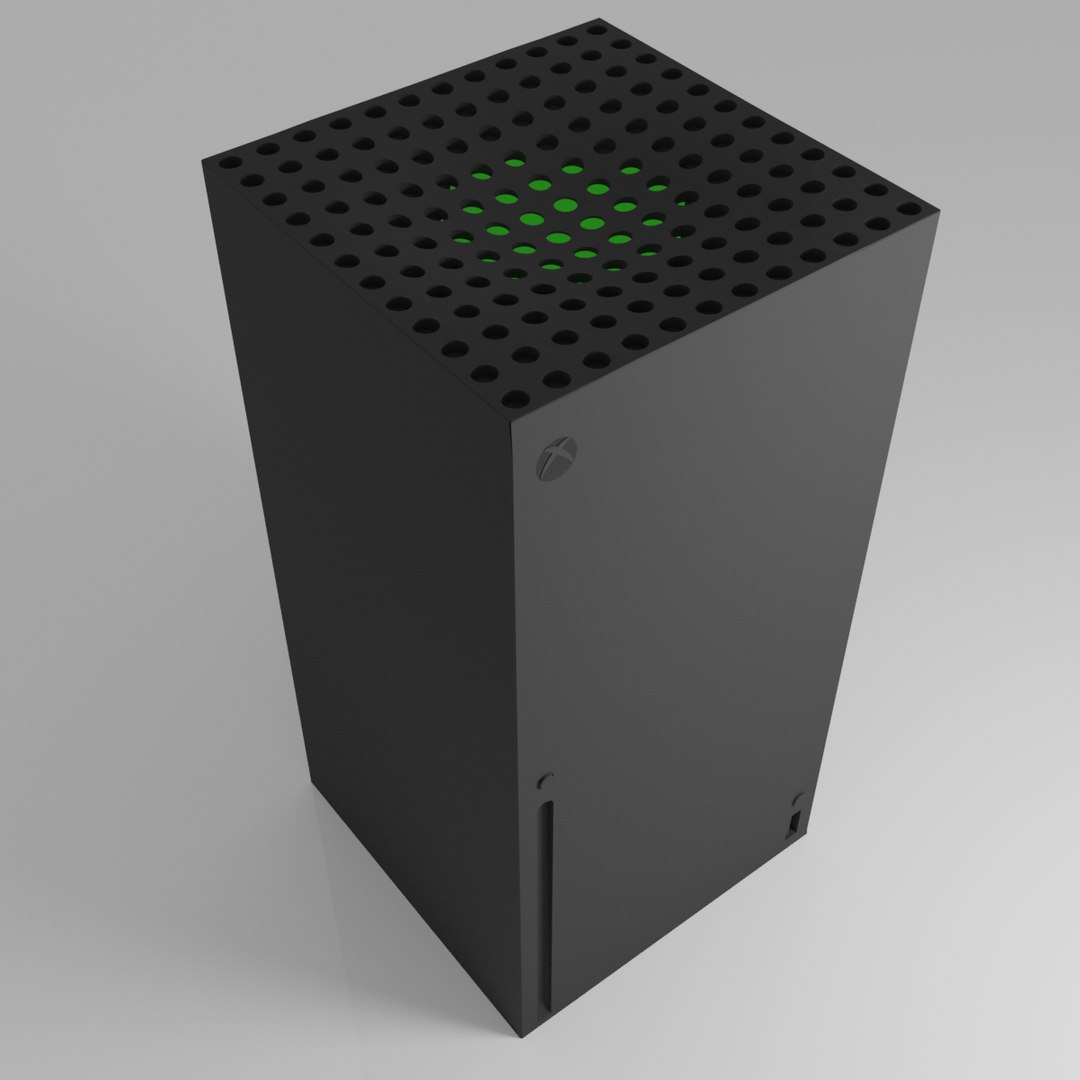 Gaming Xbox Series X 3D Model - TurboSquid 1633133