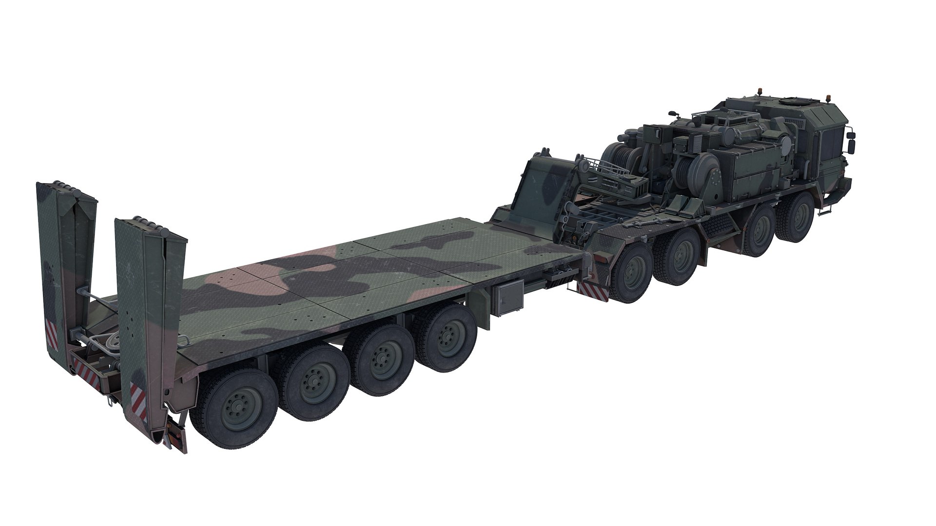 SLT 50 Elefant Tank Transporter Model - TurboSquid 2241230