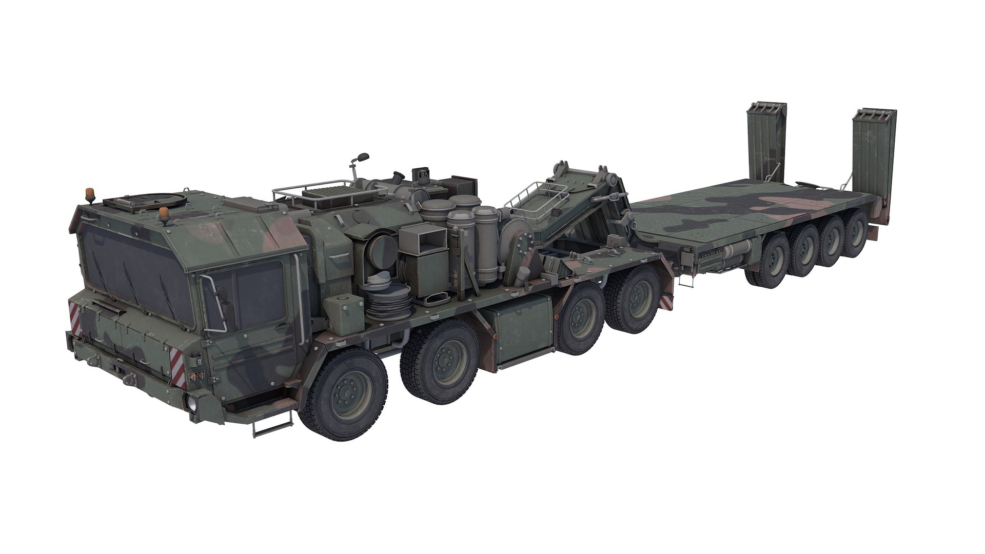 SLT 50 Elefant Tank Transporter Model - TurboSquid 2241230