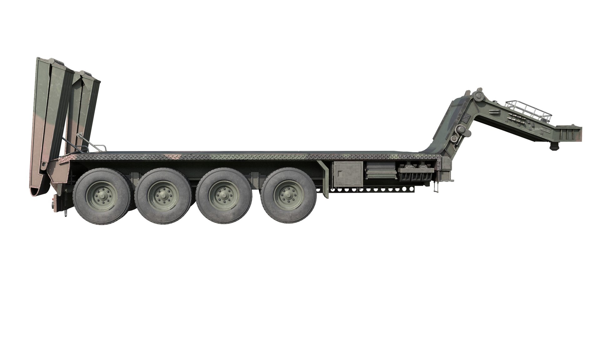 SLT 50 Elefant Tank Transporter Model - TurboSquid 2241230