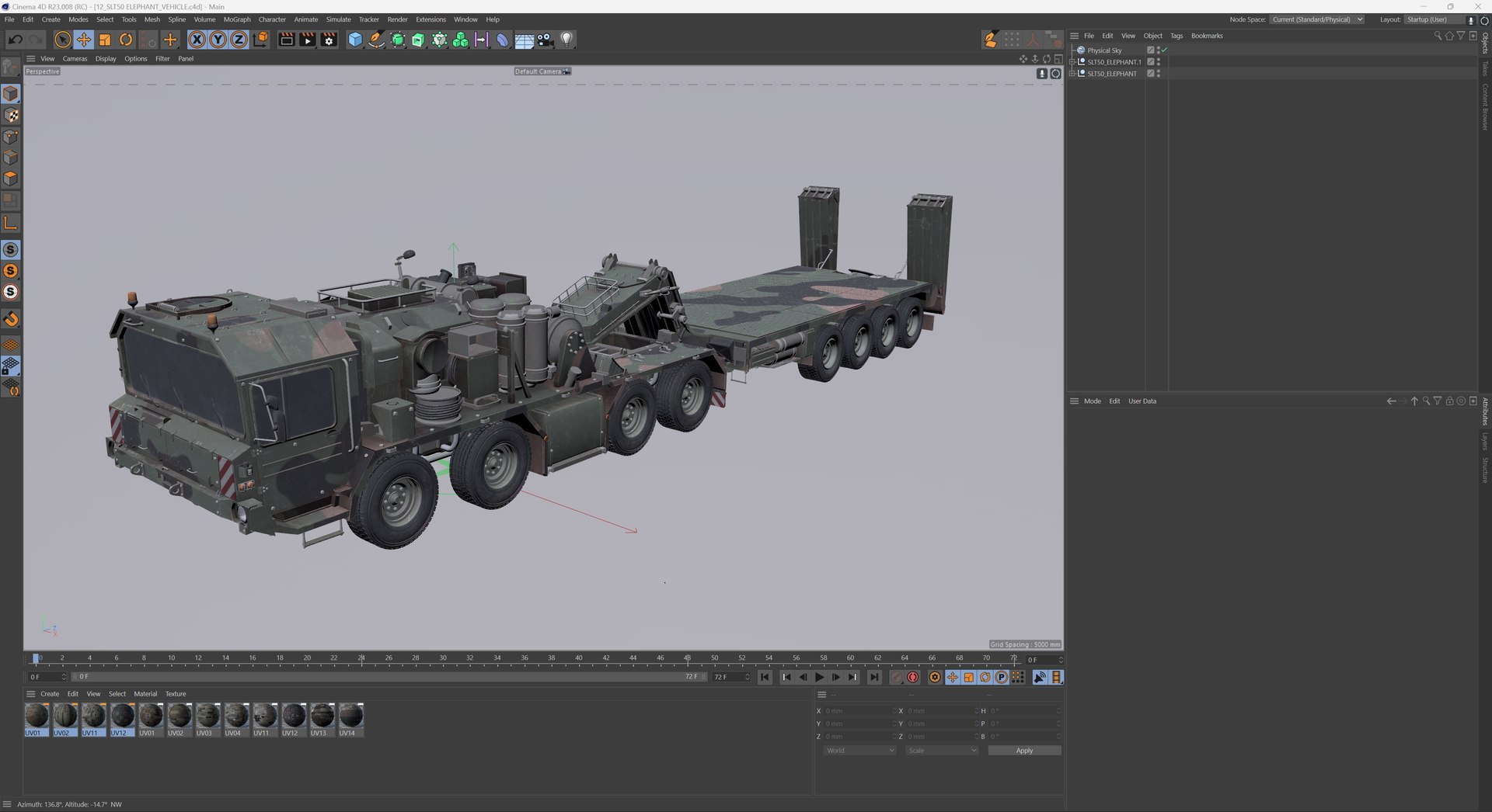 SLT 50 Elefant Tank Transporter Model - TurboSquid 2241230