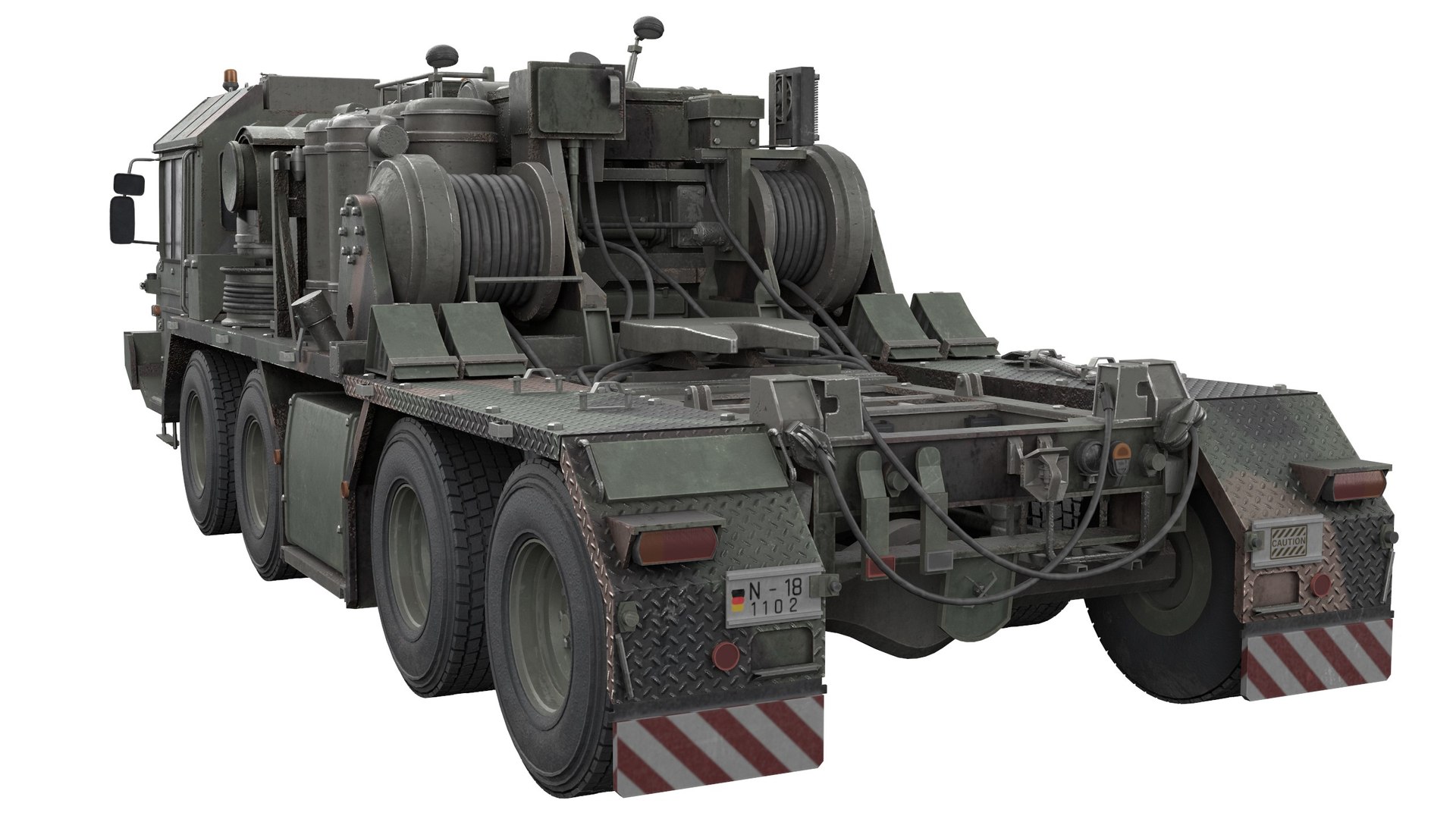 SLT 50 Elefant Tank Transporter Model - TurboSquid 2241230