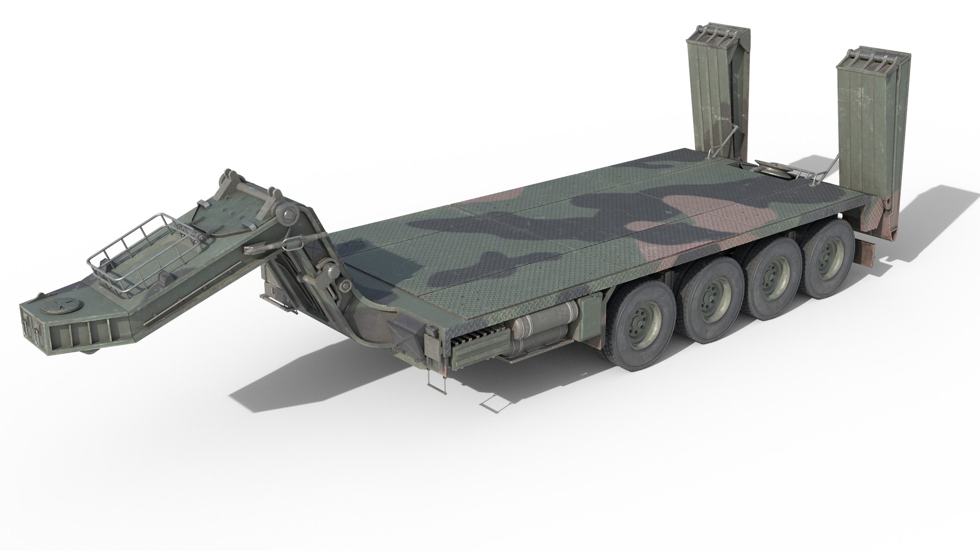 SLT 50 Elefant Tank Transporter Model - TurboSquid 2241230