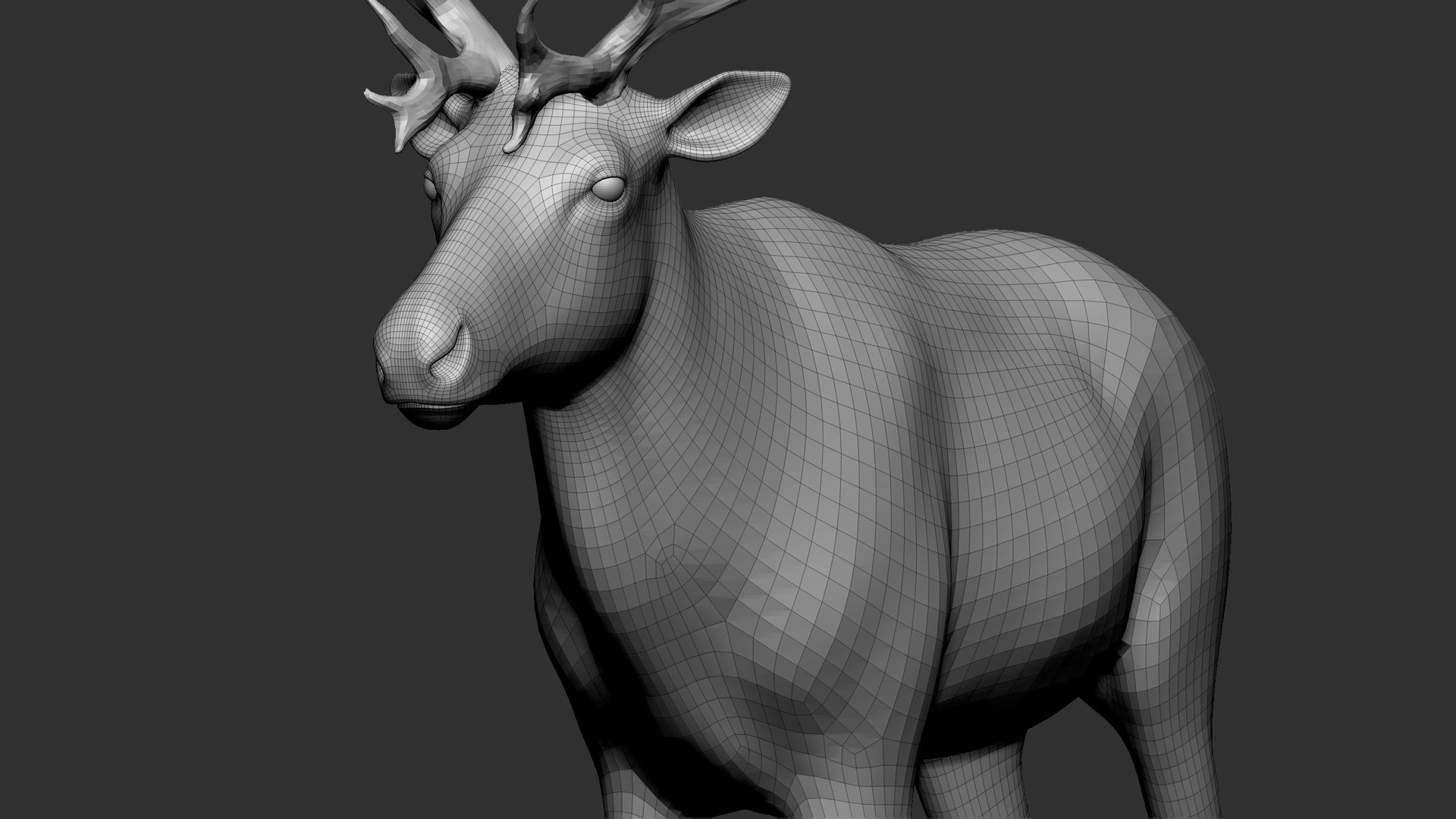 Reindeer 3D - TurboSquid 1729635