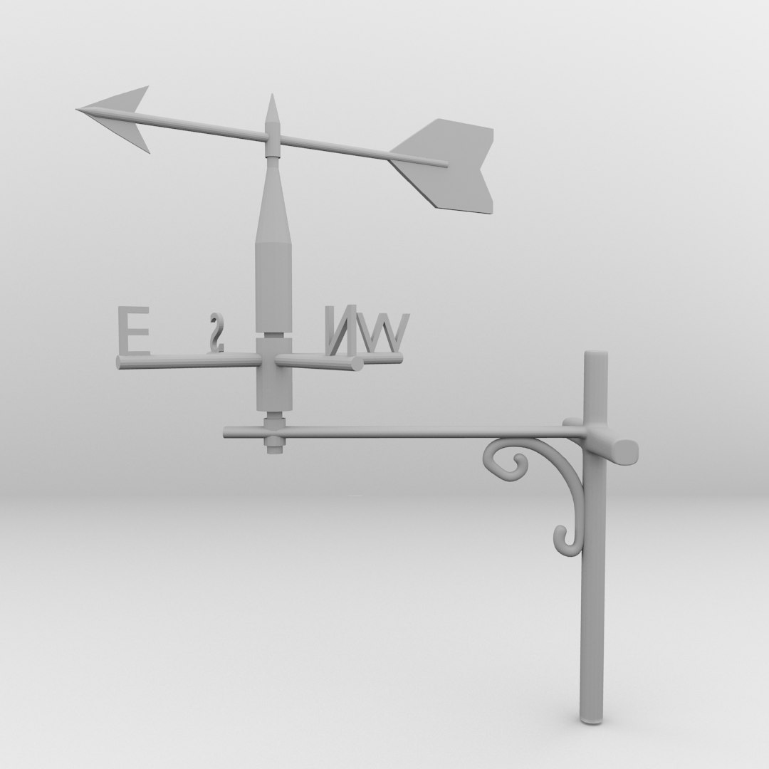 Weather Vane 3d Model
