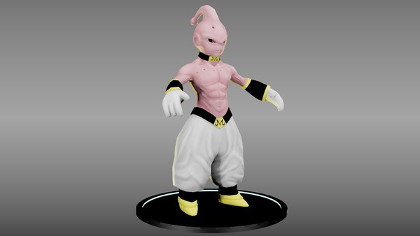 3D kidboo dragonballz model - TurboSquid 1676758