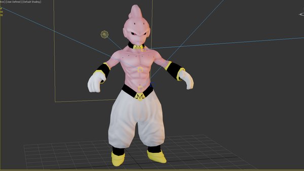 3D kidboo dragonballz model - TurboSquid 1676758