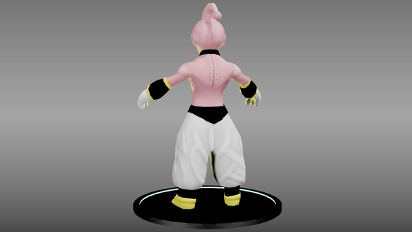 3D kidboo dragonballz model - TurboSquid 1676758