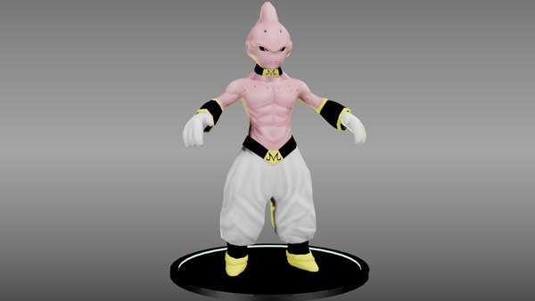 3D kidboo dragonballz model - TurboSquid 1676758