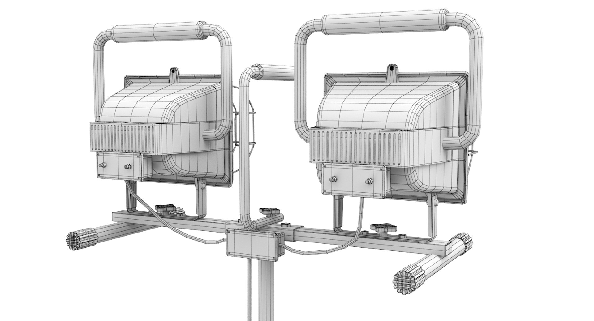 3D Real Construction Mobile Lights - TurboSquid 1406967