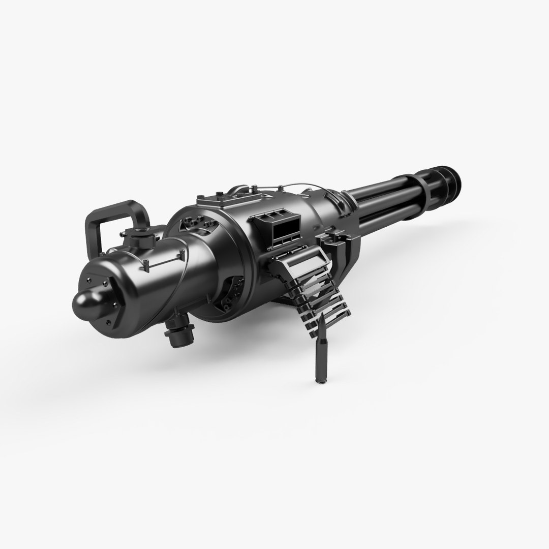 Mini-Gun 3D 모델 - TurboSquid 1979712
