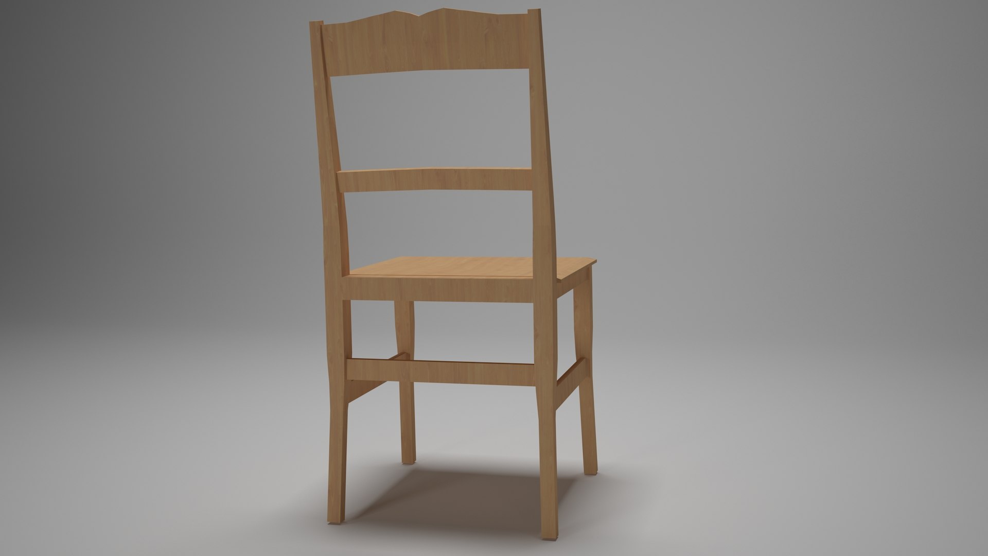 Free 3D Simple Chair Kitchen Dining Room - TurboSquid 1270104