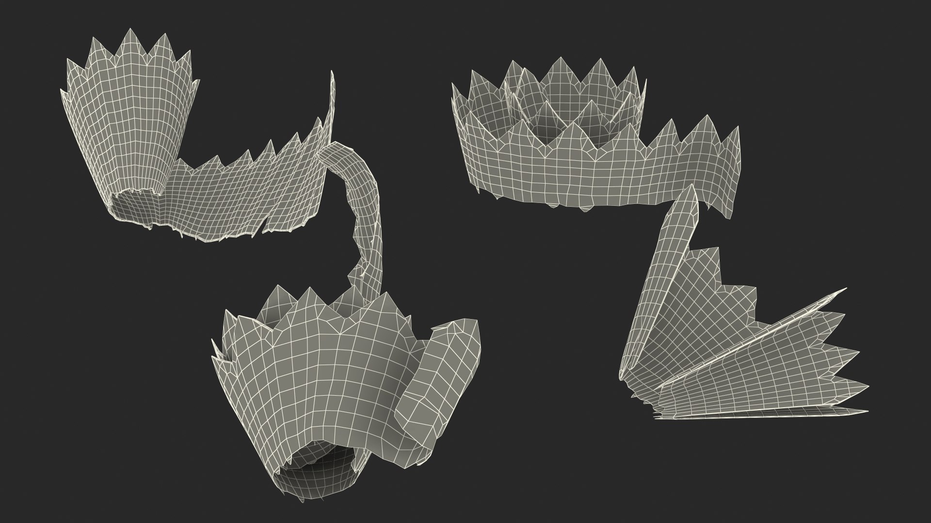 Shavings From Colorful Pencils 3D Model - TurboSquid 2105109