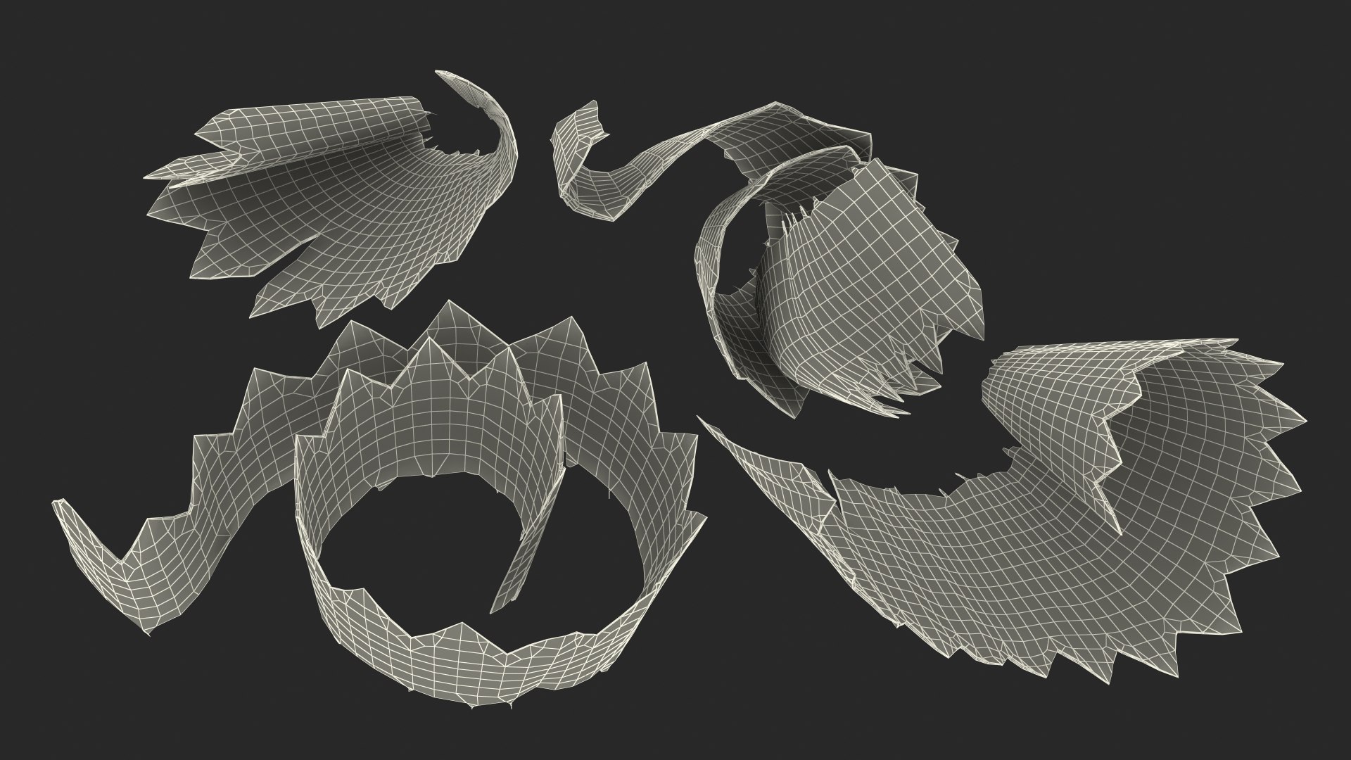 Shavings From Colorful Pencils 3D Model - TurboSquid 2105109