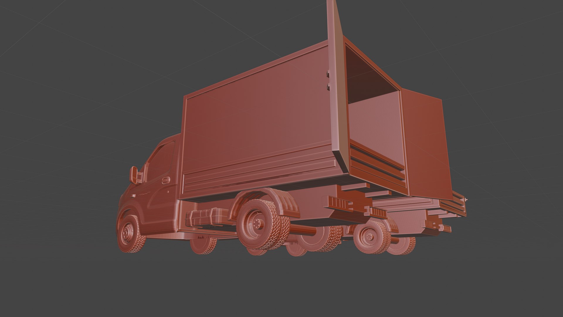 3D Model Gazel Next Modular 3D Printable Car Model With Integrated ...