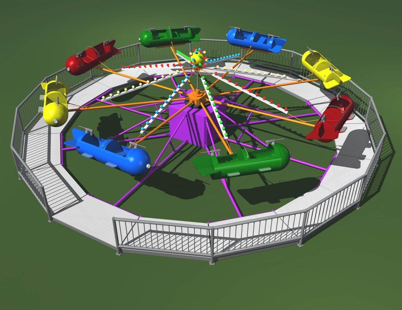 carnival ride sky fighter 3d ma