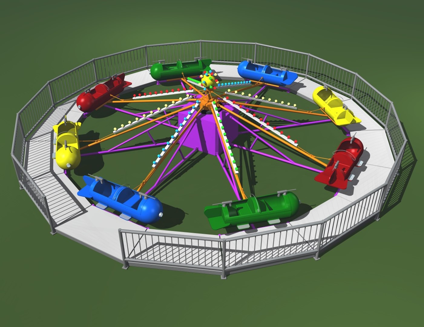 carnival ride sky fighter 3d ma