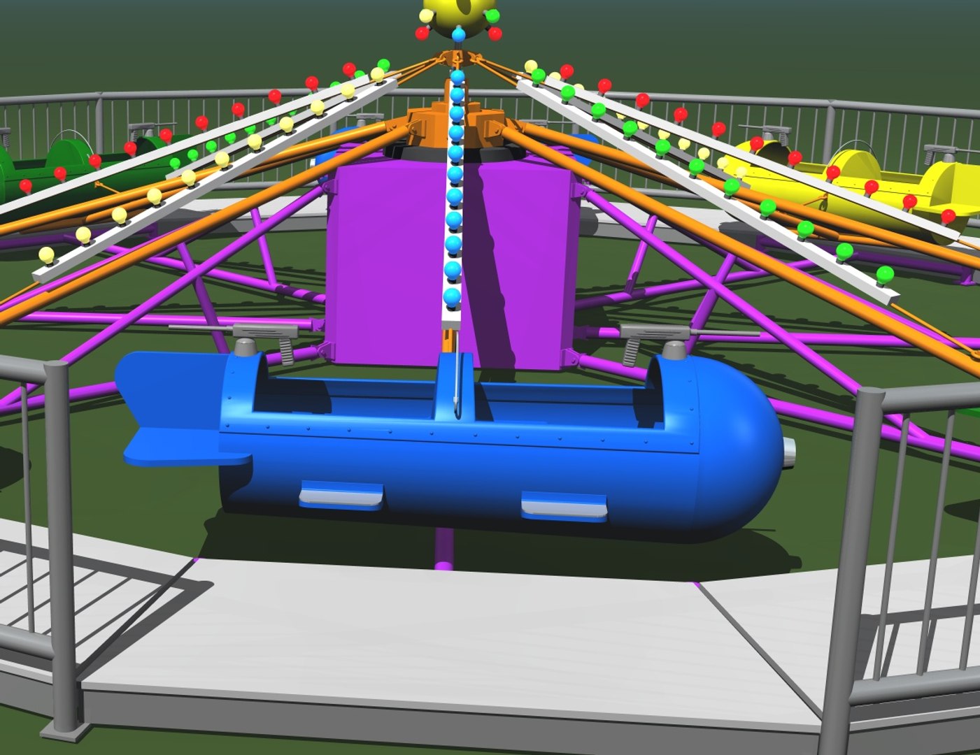 carnival ride sky fighter 3d ma