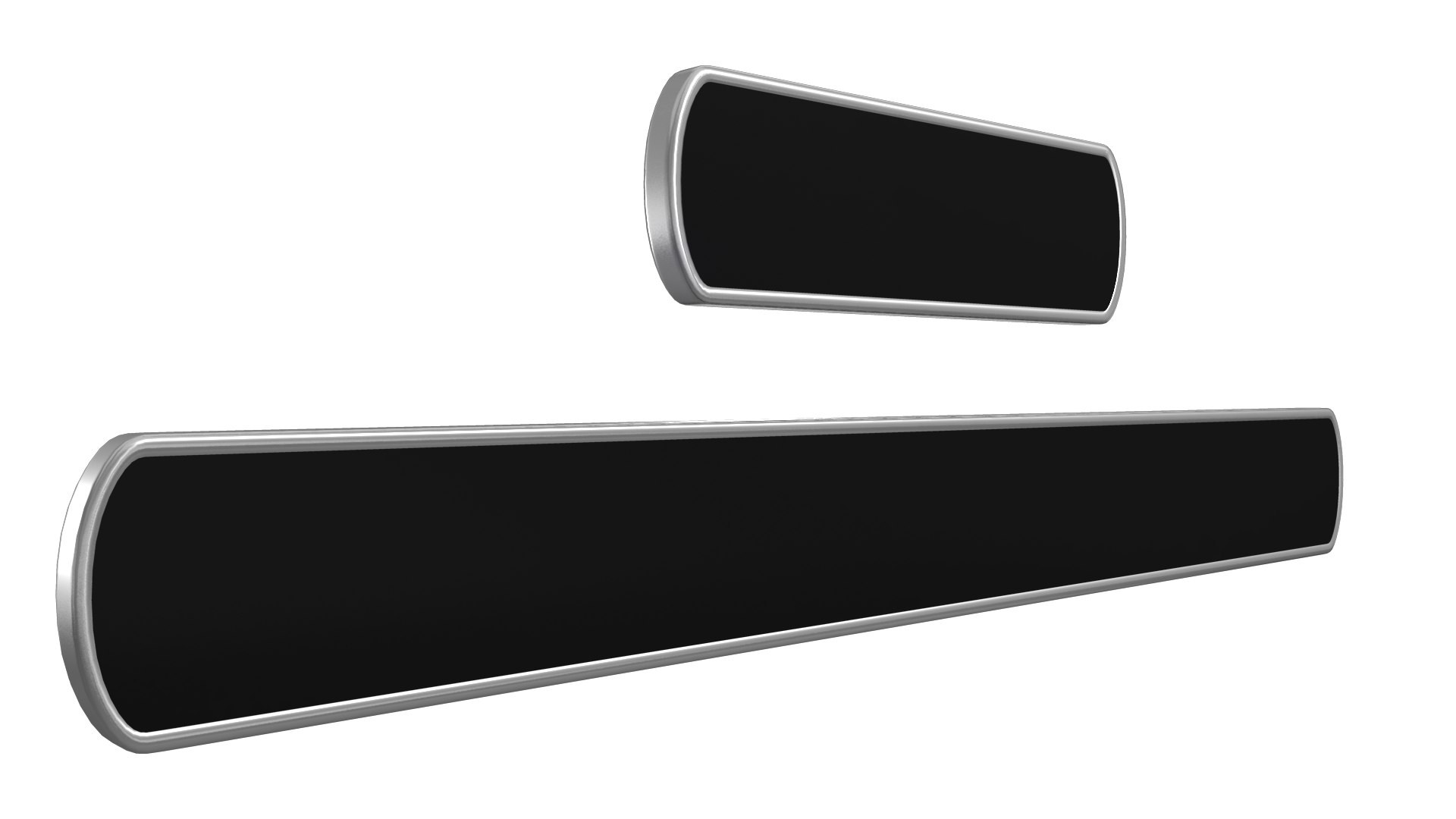 3d model menu button