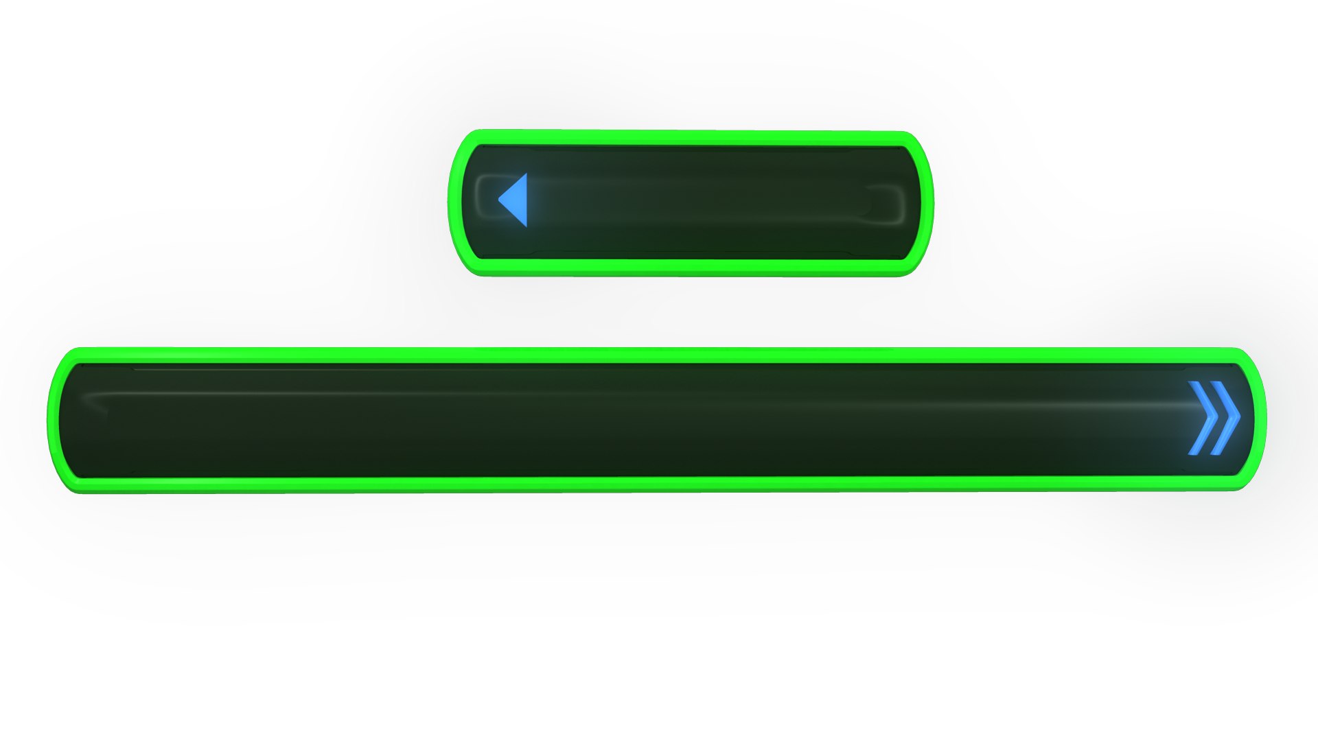 3d model menu button