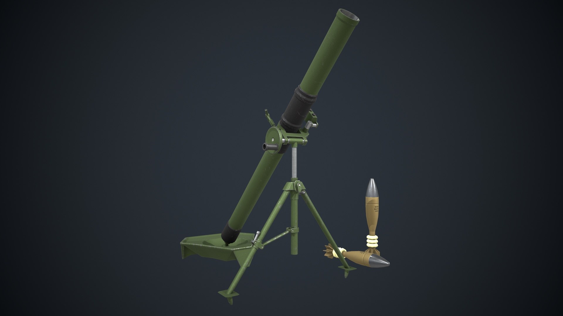 82mm Model - TurboSquid 1690879